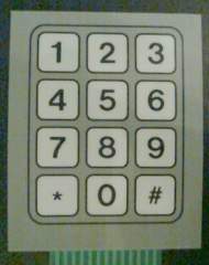 Numeric Foil-Keypad Calibration V0.04 - Debug and Calibration for Microchip PIC16F77 Microcontroller