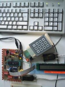 Numeric Foil-Keypad Calibration V0.04 - Debug and Calibration for Microchip PIC16F77 Microcontroller